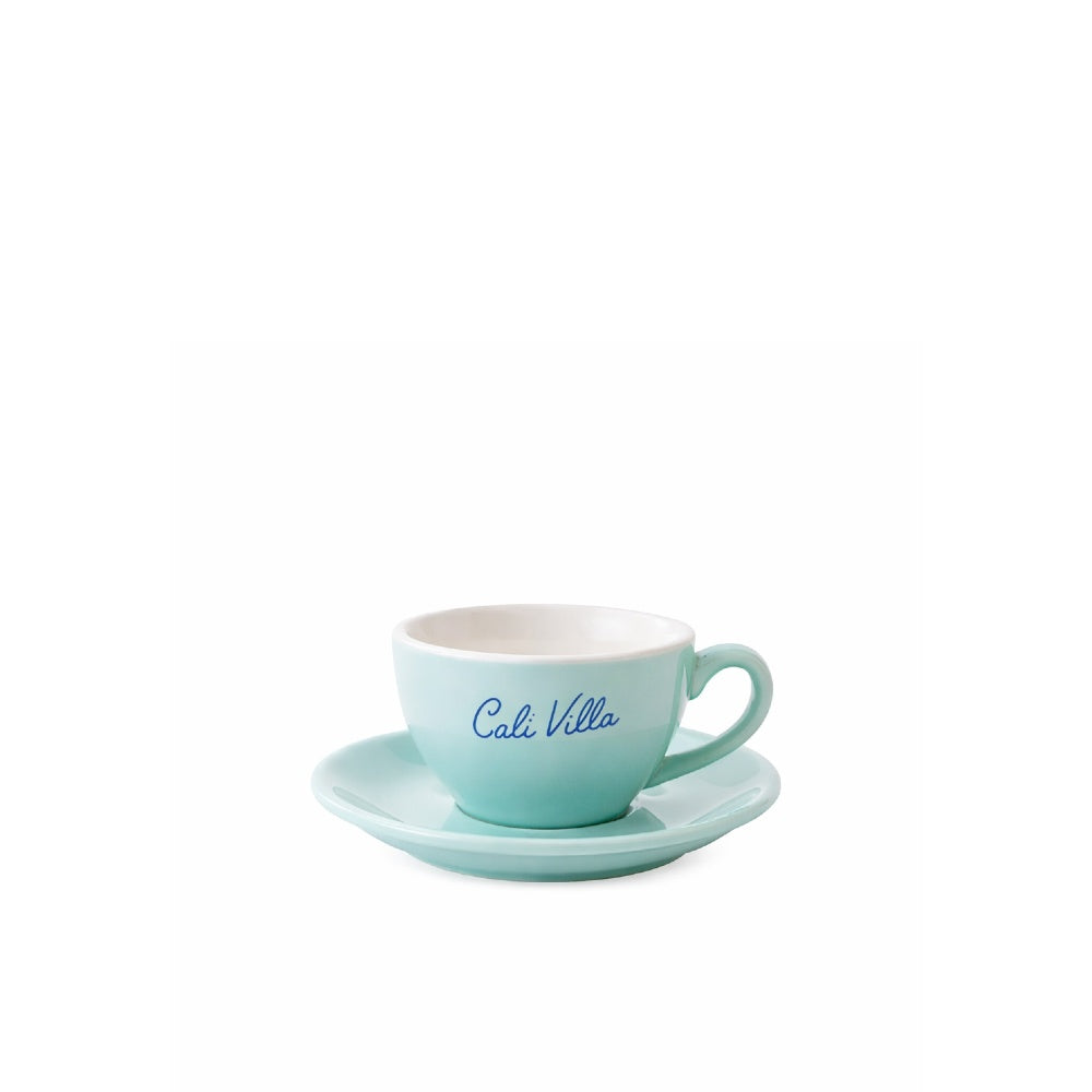 Custom Logo Espresso Cups & Saucers (75ml/2.5oz) | Branded Cafe Cups